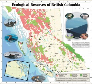 Map of Ecological Reserves - Friends of Ecological Reserves