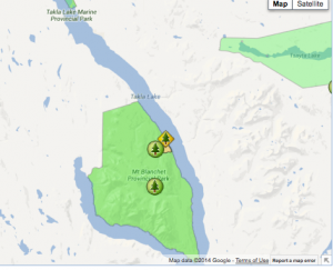 takla lake map – Friends of Ecological Reserves